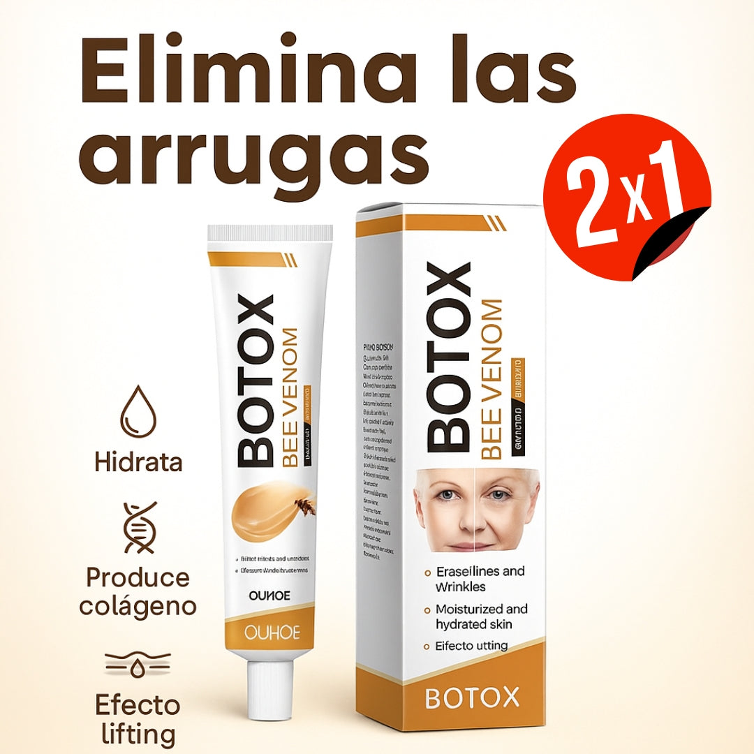 Crema Anti-arrugas con Botox y Veneno de Abeja – Promoción 2×1 – ShopyRD
